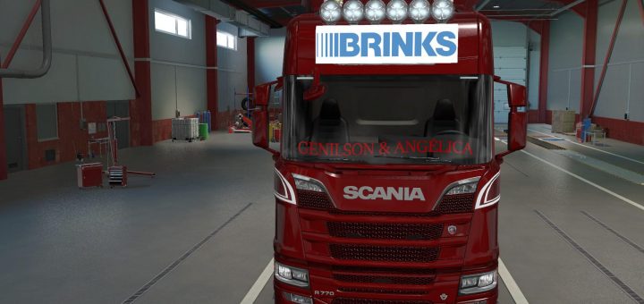 NG/RJL/HRS High Roof Lightbox v1.0 ETS2 - ETS2 / ATS Mod