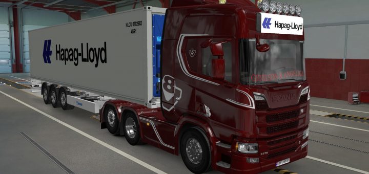 Steckplätze für die Big Lightbox v1.0 ETS2 von powerkasi - ETS2 / ATS Mod