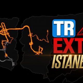 TR Extended Map v1.1.2 1.39 ETS2 - ETS2 / ATS Mod