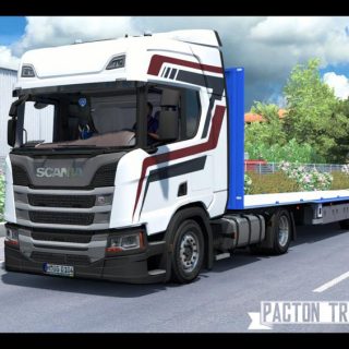 Pacton Trailer MegaMod 1.40 ETS2 - ETS2 / ATS Mod