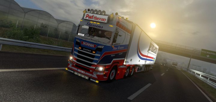 Scania Straight Pipe Brutal Open Pipe V8 Sound 1.40 ETS2 - ETS2 / ATS Mod