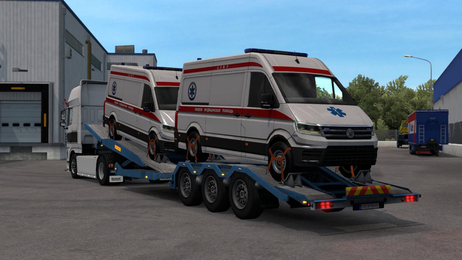 Ambulance Cargo v1.0 ETS2 - ETS2 / ATS Mod