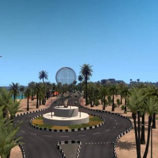 Red Sea Map v1.2.1 1.40 ETS2 - ETS2 / ATS Mod