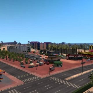 Red Sea Map v1.2.2 1.40 ETS2 - ETS2 / ATS Mod