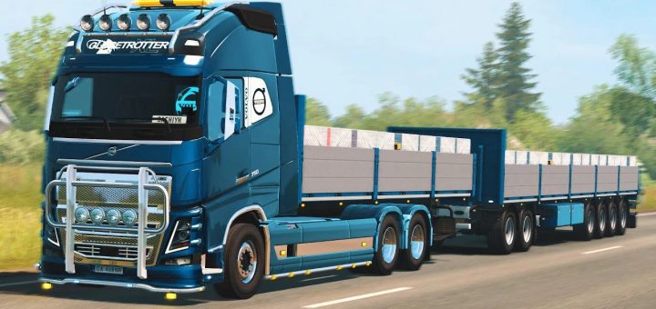 Scania Intercarfo und Anhänger 1.47 ETS2 - ETS2 / ATS Mod