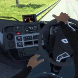 Interior Driver Mod v1.10 ETS2 - ETS2 / ATS Mod