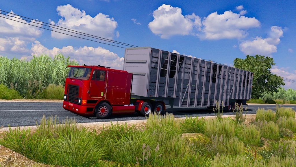 INTERNACIONAL EDIT BR LKW + Big Livestock Trailer Mod 1.40 ETS2 - ETS2 ...