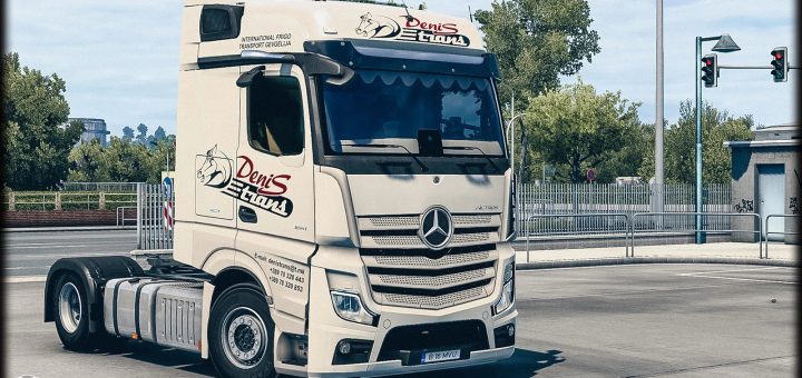 Scania FreD Gangnes Transport Skin v1.0 ETS2 - ETS2 / ATS Mod