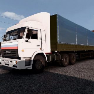 NefAZ 9334 aus der TV-Serie Truckers in der Liegenschaft 1.40 ETS2 ...