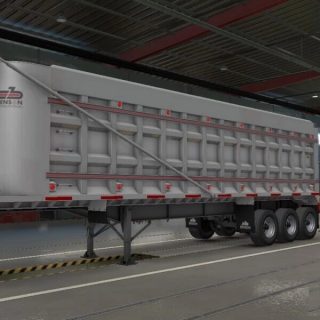 Benson Dump Trailer 1.35 - 1.40 ETS2 - ETS2 / ATS Mod