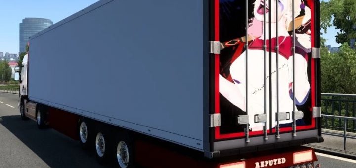 The Godfather's TSA Drop Deck Trailer Skins Pack v1.1 ATS - ETS2 / ATS Mod