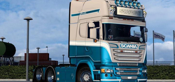 Scania S Iceman Ristimaa v1.0 ETS2 - ETS2 / ATS Mod