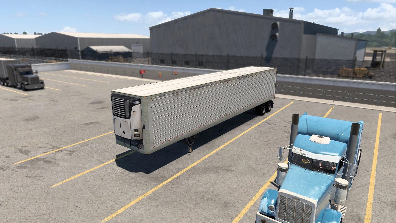 Rusty SCS Box Trailer v1.0 ATS - ETS2 / ATS Mod