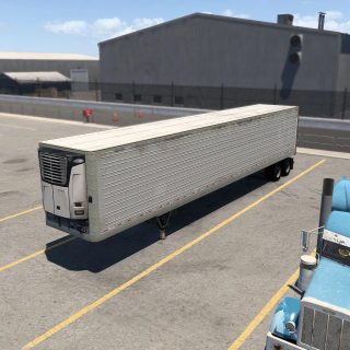 Rusty SCS Box Trailer v1.0 ATS - ETS2 / ATS Mod