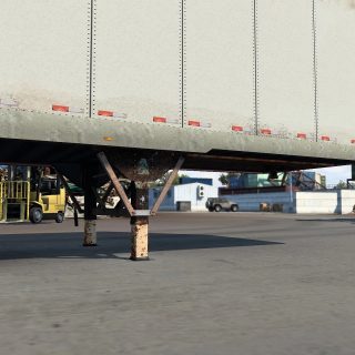 Rusty SCS Box Trailer v1.0 ATS - ETS2 / ATS Mod