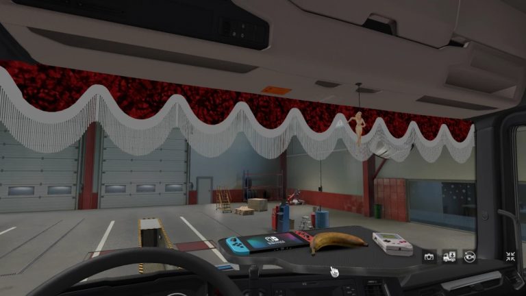 Wollis Interior Addon / Cabin Accessoires Pack 1.40 ETS2 - ETS2 / ATS Mod