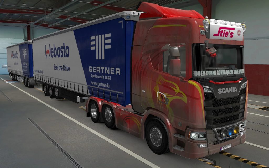 BIG LIGHTBOX SCANIA R UND S 2016 STIE'S 1.40 ETS2 - ETS2 / ATS Mod
