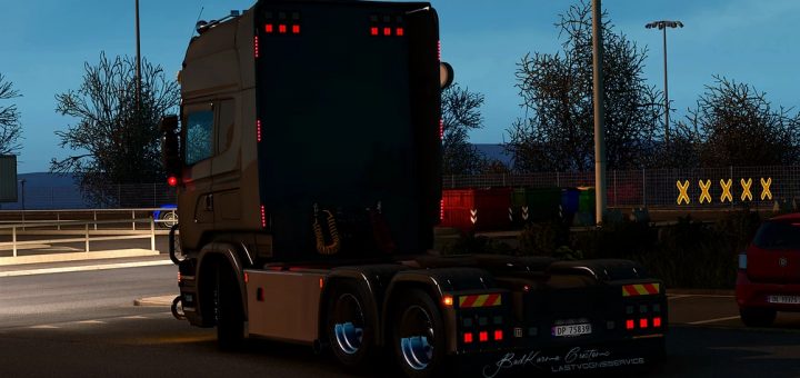 Strands Dark Knight LED-Lampenpaket v1.0 ETS2 - ETS2 / ATS Mod