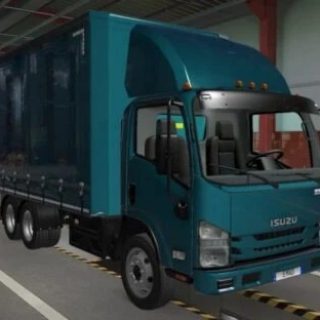 ISUZU NPR 2018 + Interieur v2.0 -fixed- 1.41.x ETS2 - ETS2 / ATS Mod