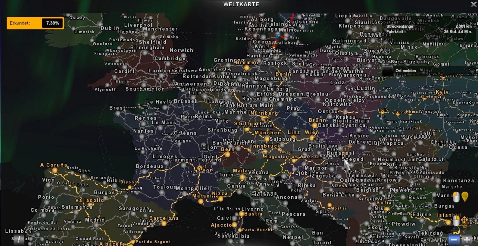 ProMods High Quality Extended Background v1.4 ETS2 - ETS2 / ATS Mod