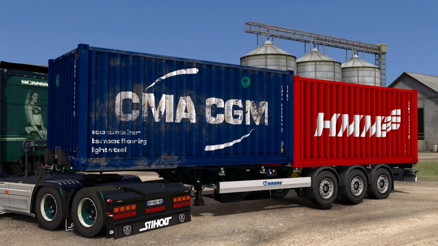 Arnooks Container Pack v10.1 ETS2 - ETS2 / ATS Mod