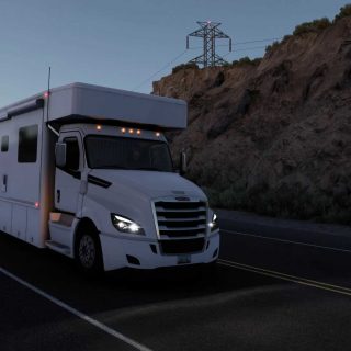 Freightliner Cascadia NRC RV Wohnmobil v1.2 ATS - ETS2 / ATS Mod