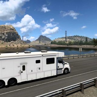 Freightliner Cascadia NRC RV Wohnmobil v1.4 ATS - ETS2 / ATS Mod