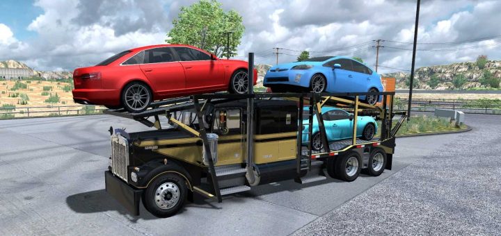 SWR Kenworth t950 1,45 ATS - ETS2 / ATS Mod