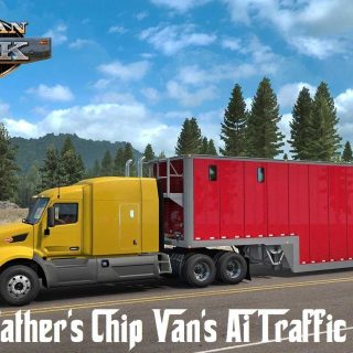 Chip Vans Ai Traffic Pack v1.0 ATS des Paten - ETS2 / ATS Mod