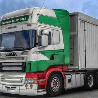 Scania RJL Ex Knut Enger Transport Skin v1.0 ETS2 - ETS2 / ATS Mod