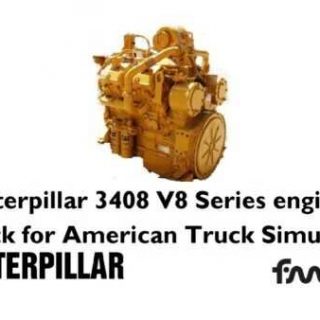 Caterpillar 3408 Engines Pack v1.8 1.43 ATS - ETS2 / ATS Mod