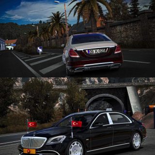 Mercedes Maybach S650 ETS2 - ETS2 / ATS Mod