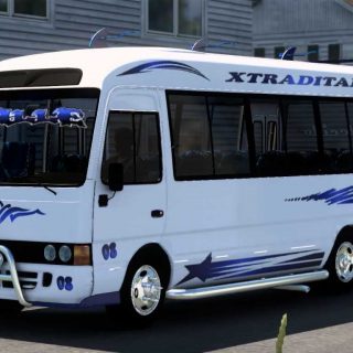 Toyota Coaster v1.0 ATS - ETS2 / ATS Mod