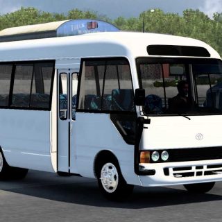 Toyota Coaster v1.0 ATS - ETS2 / ATS Mod