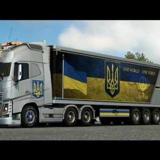 Ukraine No War Trucks & Trailers 1.43 ETS2 - ETS2 / ATS Mod
