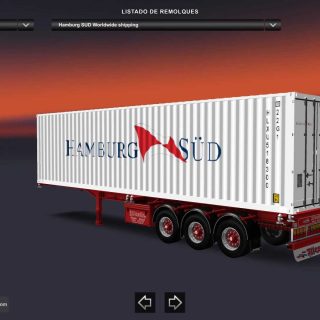 WEEDA D-TEC CONTAINER TRAILER AKTUALISIERT AUF 1.43 ETS2 - ETS2 / ATS Mod