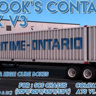 Arnooks Container Pack v3.0 ATS - ETS2 / ATS Mod