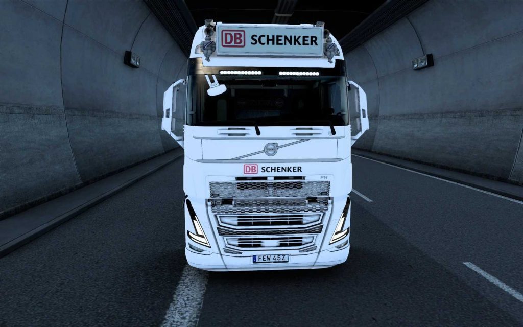 HAUT VOLVO FH5 2020 DB SCHENKER 1.0 1.44 ETS2 - ETS2 / ATS Mod