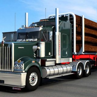 CJD Log Trailer v1.44 ATS - ETS2 / ATS Mod