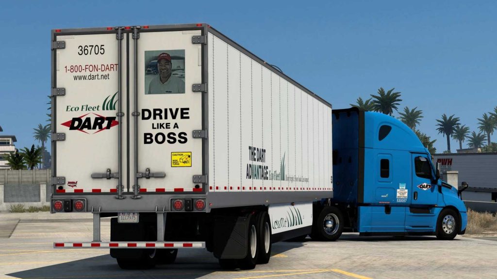 DART Advantage Logistics-Skinpack v1.0 ATS - ETS2 / ATS Mod