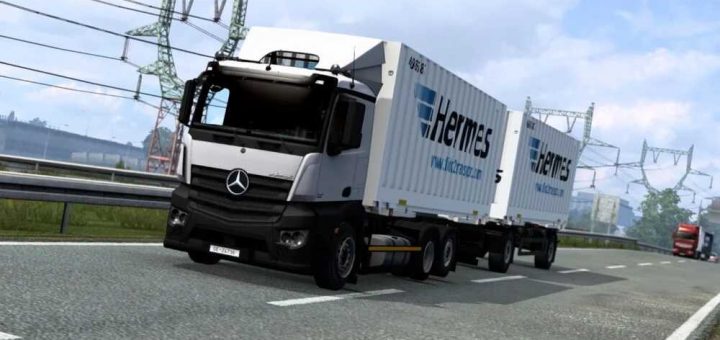 Wechselbrücken-Addon für MAN TGX 2020 von HBB Store v1.1 ETS2 - ETS2 ...