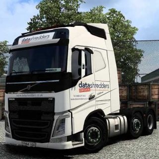Volvo FH Datashredders Skin Trucker Tim 1.44 ETS2 - ETS2 / ATS Mod