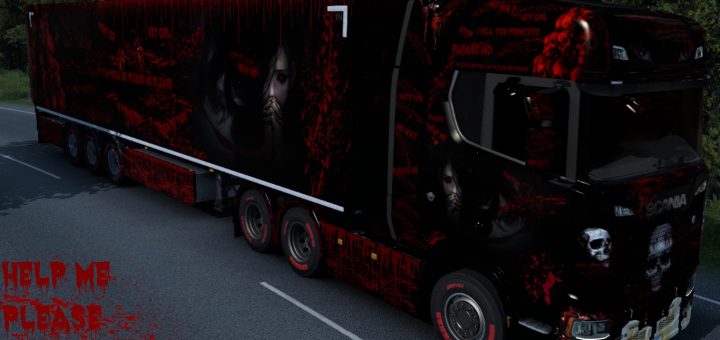 Lenz-Skin für NextGen Scania R und Venus Lightbox v1.0 ETS2 - ETS2 ...