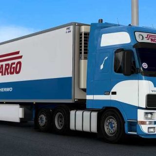 Volvo FH12 MK1 Nor Cargo Skin 1.45 ETS2 - ETS2 / ATS Mod