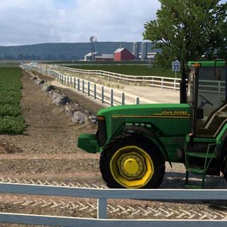 Echte Farbe für Traktor und Erntemaschine v1.0 ATS - ETS2 / ATS Mod