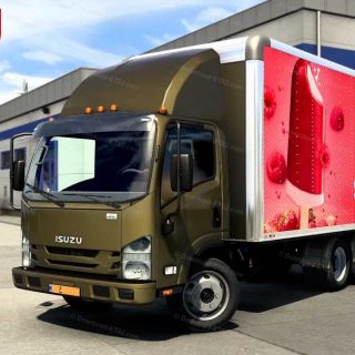 Isuzu NPR 2018 v2.2 1.45 ETS2 - ETS2 / ATS Mod