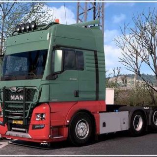 MAN TGX E6 von Gloover v1.8 1.45 ETS2 - ETS2 / ATS Mod