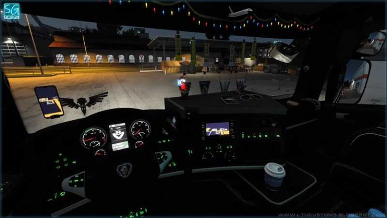 SGD Scania RJL Add-Ons v1.2 1.45 ETS2 - ETS2 / ATS Mod
