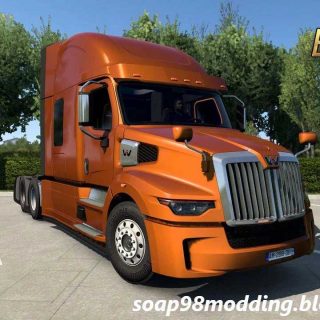 Western Star 57x von soap98 v1.0 1.45 ETS2 - ETS2 / ATS Mod