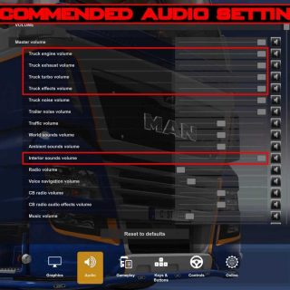 MAN Euro 6 D2676 Sound Mod v1.3 ETS2 - ETS2 / ATS Mod